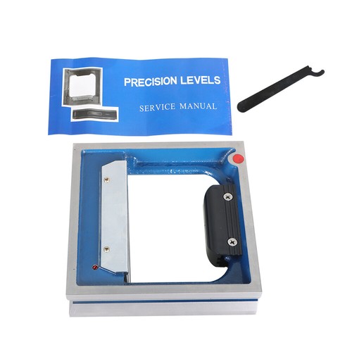 6 Inch X 1-1/2 Inch X 6 Inch Precision Frame Spirit Levels Sensitivity ...