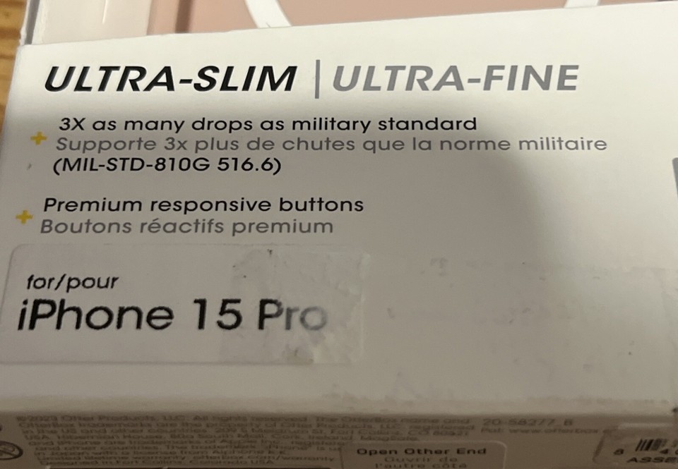 OtterBox Symmetry Series Case for MagSafe iPhone 15 Pro, Ultra Slim ...