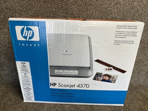 HP SCANJET 4370 Photo Flatbed Scanner New Sealed | eBay
