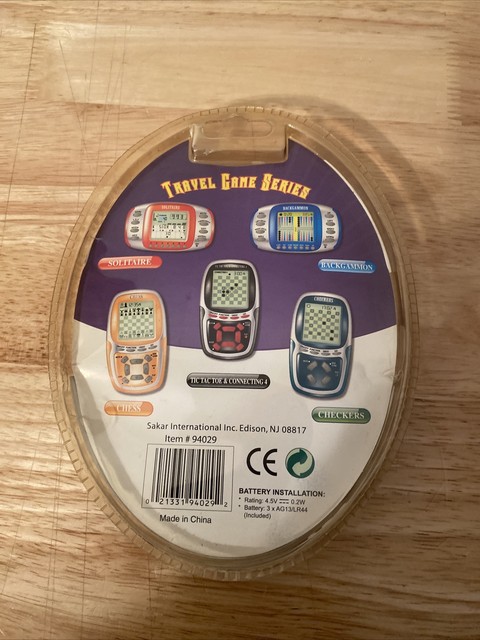 Backgammon Electronic Handheld Travel Game Series Sakar International 94029 for sale online | eBay