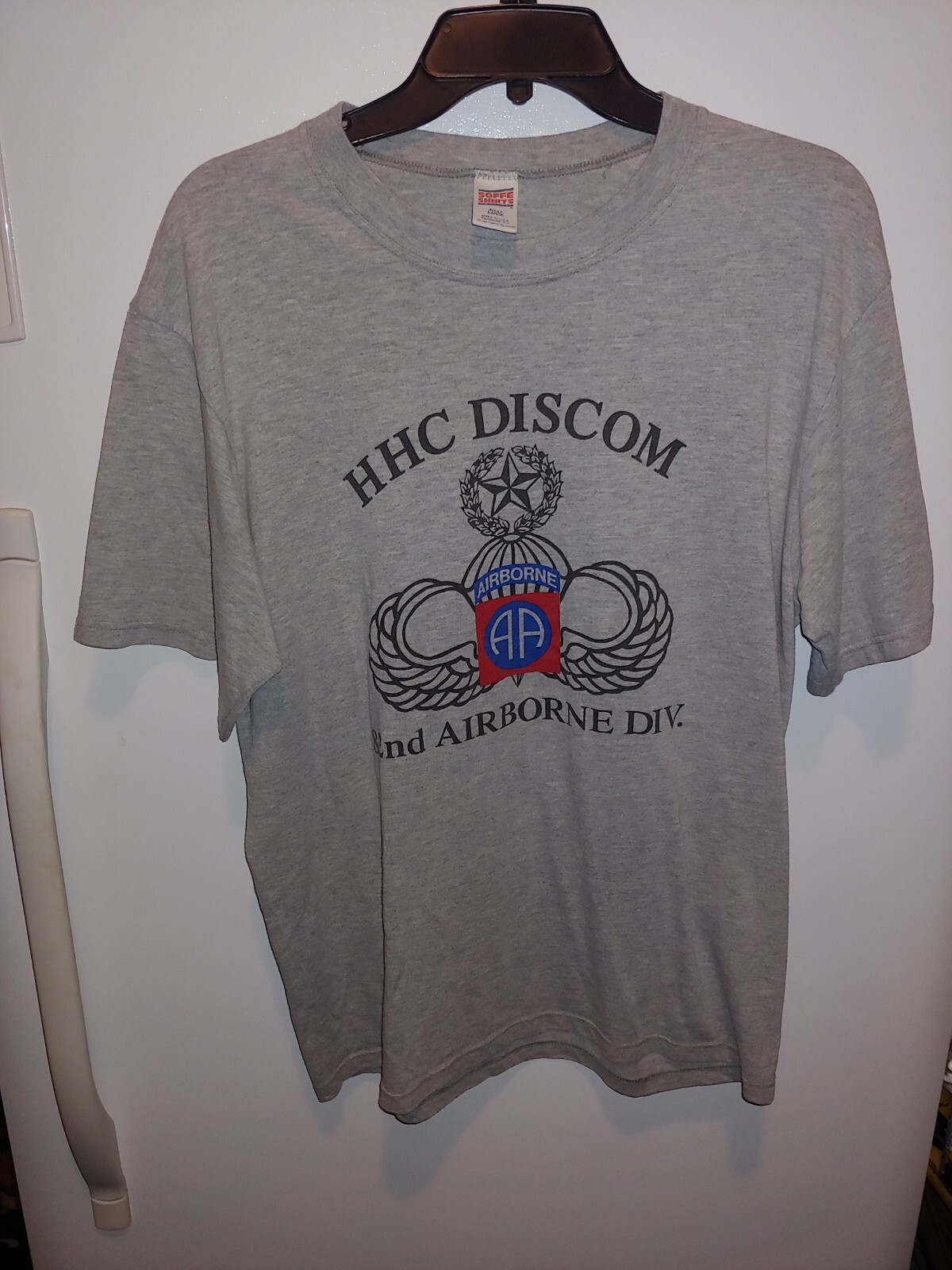 T-shirt HHC DISCOM 82nd Airborne Large - Gem