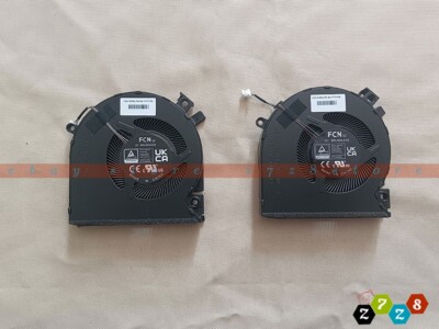 New HP Victus 15-FA 15-FA0032DX 15-FA0031TX 15-FB R+L Cooling Fans ...