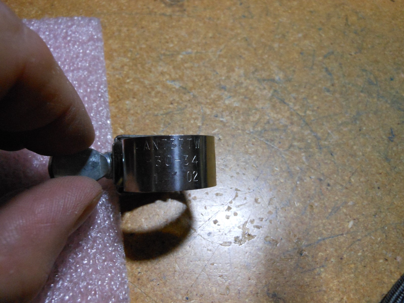 BREEZE HOSE CLAMP (3 PC LOT) # AN737TW NSN: 4730-01-244-8434 ...