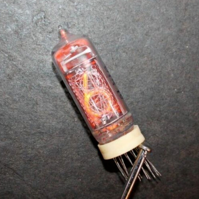 4pcs. IN-14 Nixie Tubes for Clock 100% Tested USED Checked With plastic ...