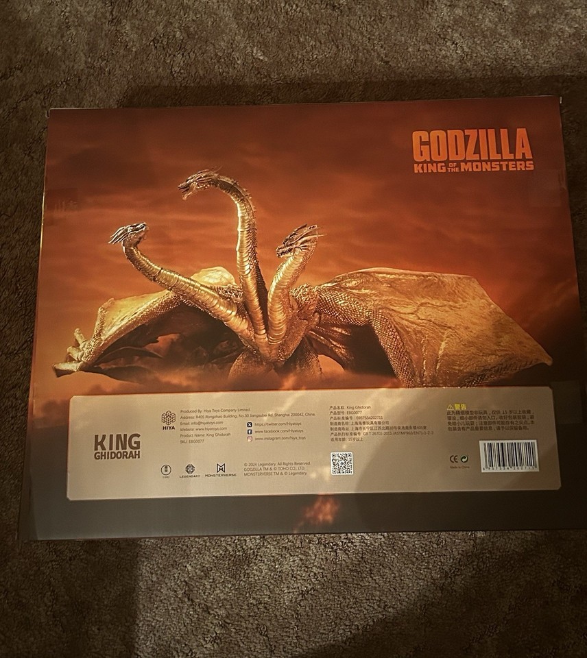 Hiya Toys King Ghidorah Gravity Beams Ver. Exquisite Basic | eBay