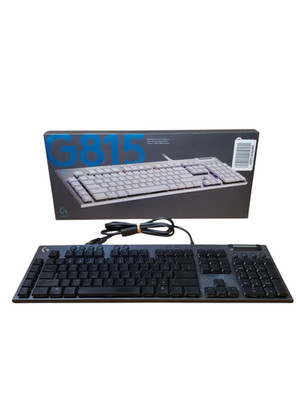 Logitech G815 RGB Mechanical Gaming Keyboard Y-U0035 tested good | eBay