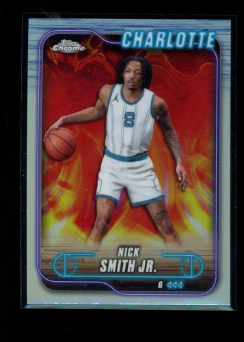 2025 Topps Chrome Basketball #19 Nick Smith Jr. Refractor | eBay