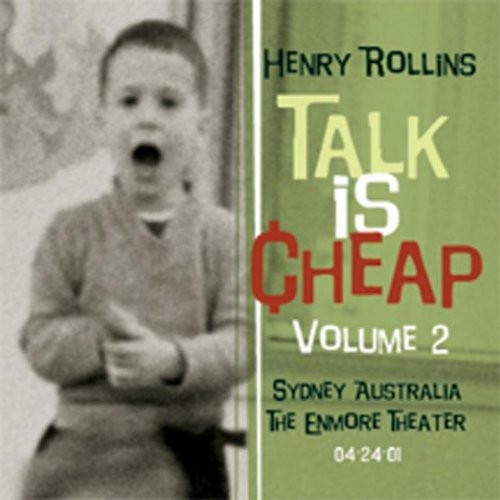 Henry Rollins Talk Is Cheap Volume 2 (CD) Album (UK IMPORT) | eBay
