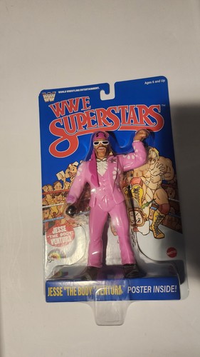 WWE Mattel LJN Superstars JESSE VENTURA Blue Card Target Series 2 MOC ...