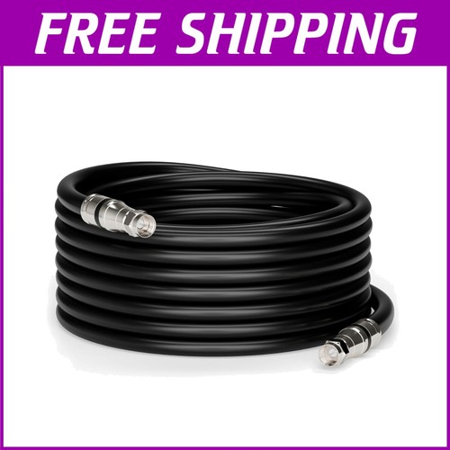 RG11 Coaxial Cable 100 FT - Dual Shielded, Weather Proof, High-Speed ...