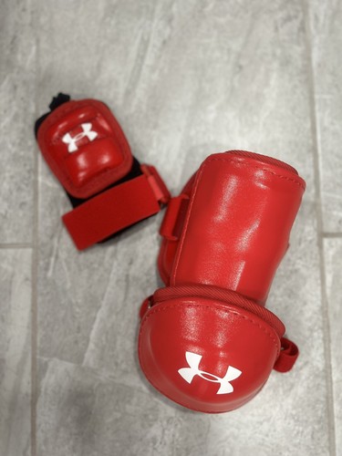 Combo Under Armour Gameday Baseball Adult Hand Guard And Elbow Guard ...