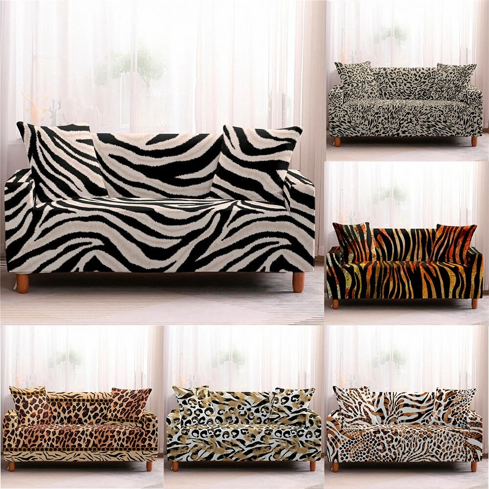 Zebra Print Sofas | Baci Living Room