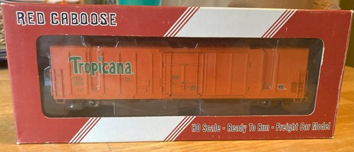 HO Scale Red Caboose RR-34819-06 Tropicana Orange TPIX 57' Mechanical ...