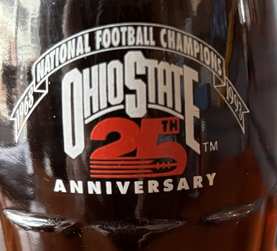 25th Anniversary Ohio State Buckeyes National Champs 10-0 Coca-Cola ...