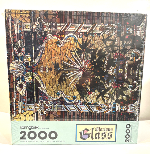 SPRINGBOK Hallmark Glorious Glass 2000 Piece Puzzle New Sealed | eBay