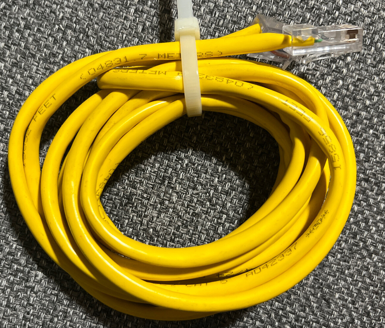 Patch Cable Lucent-O Systimax 4/24 cm verified 15852 Feet CAT 5 AO42337 ...