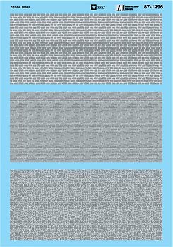 Microscale HO Scale Decals: Stone Walls (Brick, Flagstone & Cobblestone ...