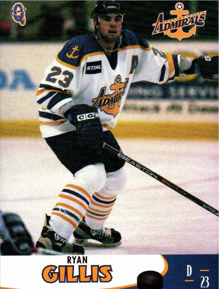 Ryan Gillis 1999-00 Hampton Roads Admirals | eBay