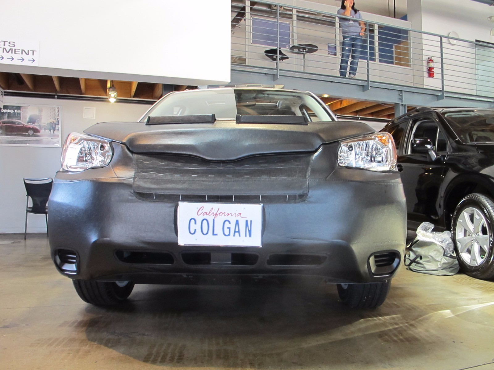 Colgan Front End Mask Bra 2pc.Fits 15-16 Subaru Forester 2.5i Limit ...