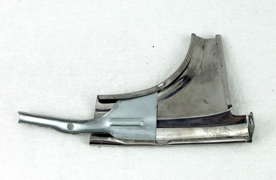 55 56 57 Chevy RIGHT Lower Corner Windshield Stainless Trim Molding ...