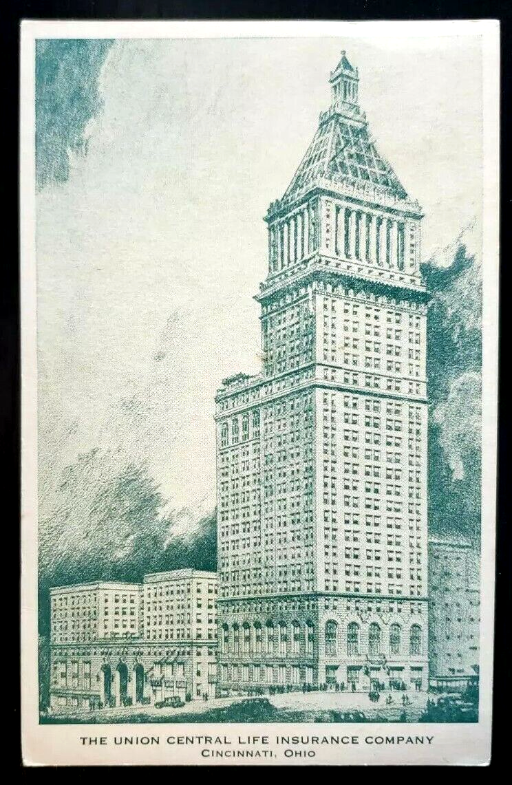 Postcard~ The Union Central Life Insurance Co. Building~ Cincinnati ...