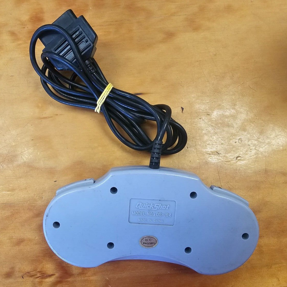 QuickShot Professional Players Super Nintendo Controller Pad SNES ...