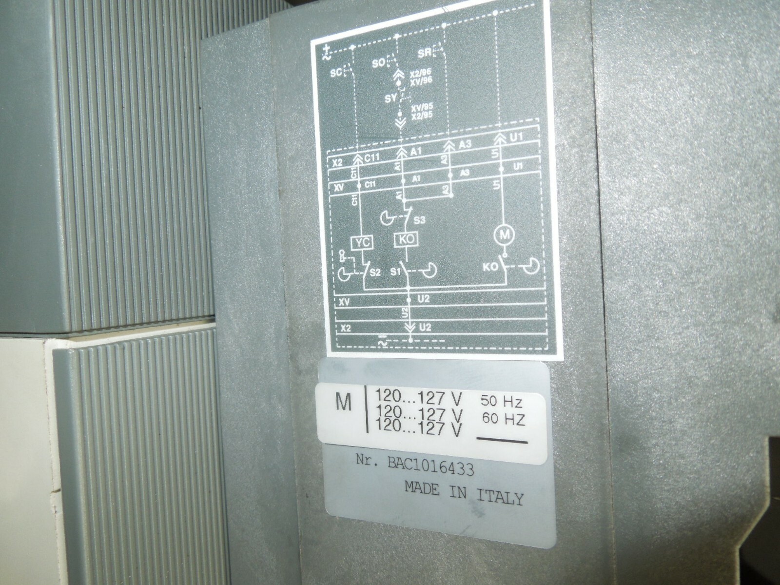 ABB SACE S7H 1200A 3P 600V Circuit Breaker PR211 Trip w/LI & K7M4 Motor ...