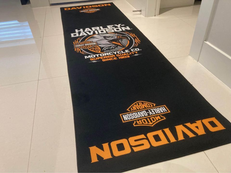 Harley-Davidson Eagle - Garage - Mats - FREE Shipping in US | eBay