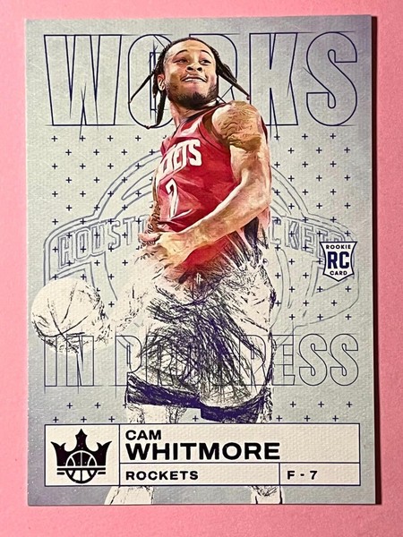 2023-24 Panini Court Kings - Works in Progress Violet #23 Cam Whitmore ...