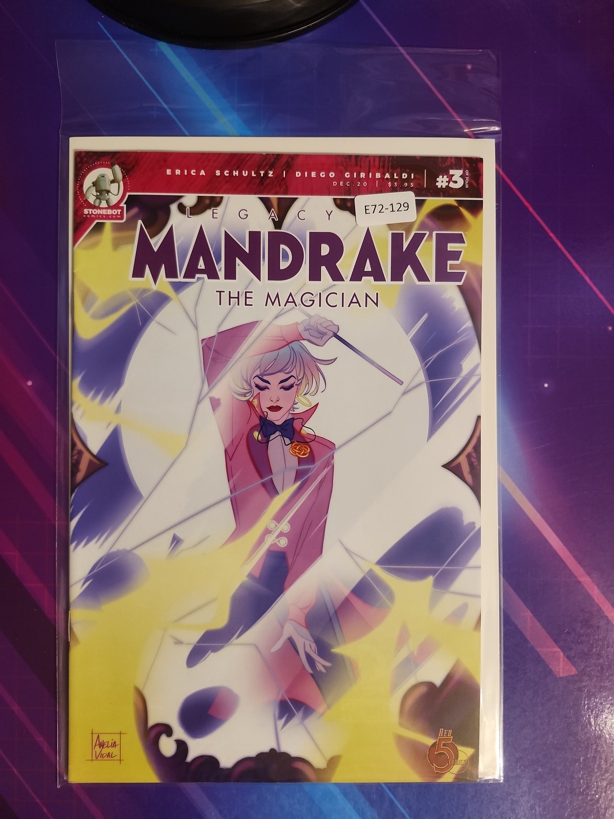 LEGACY OF MANDRAKE THE MAGICIAN #3 HIGHER GRADE RED 5 COMIC BOOK E72 ...