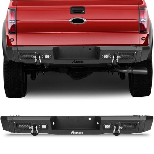 For 2009-2014 Ford F150 SVT Raptor Pickup Rear Bumper w/ Winch Seat Led ...