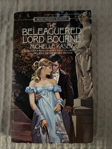 Vintage Signet Regency Romance-Michelle Kasey-The Beleaguered Lord ...