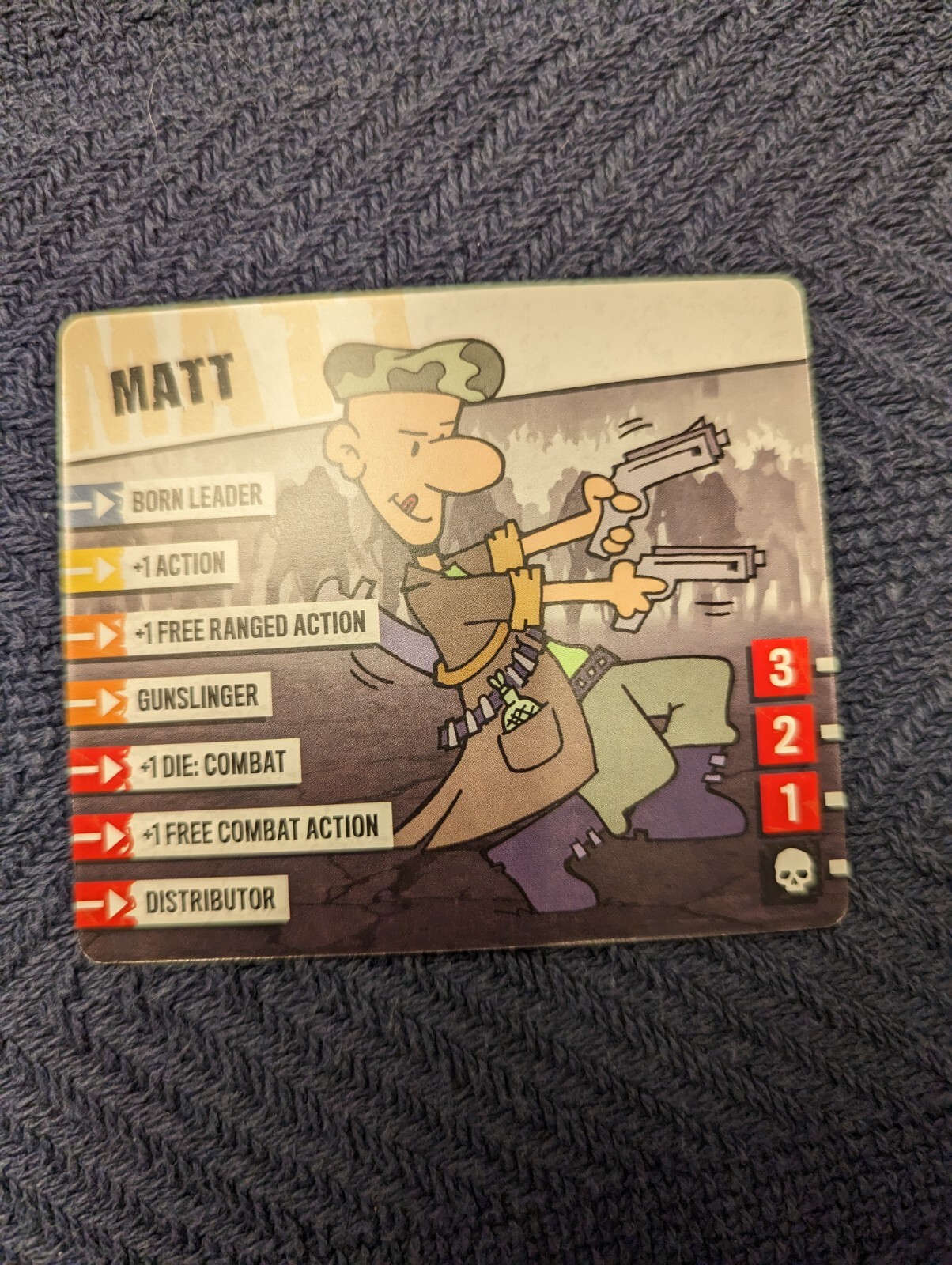 Zombicide Character Cards LN YOU PICK PROMO Celebrity TV/Game/Nerd | eBay