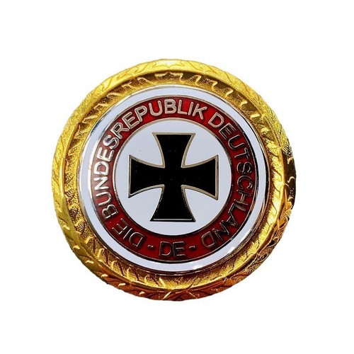 WWII German Party Tie Pin Badge Enamel Iron Cross Hat Insignia Emblem ...