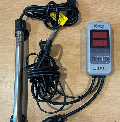 Hygger Aquarium Heater - HG802 200 watt, Titanium | eBay