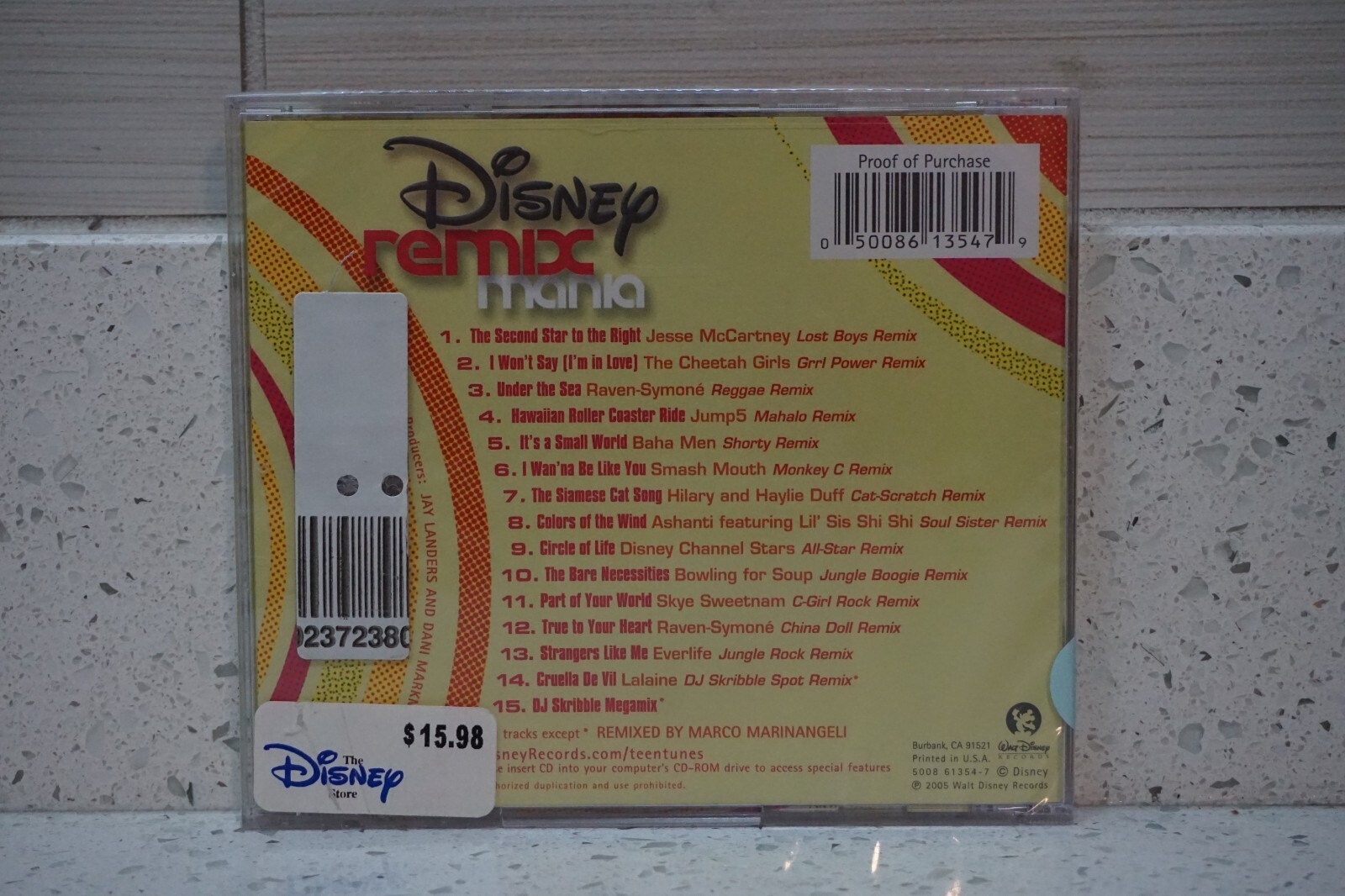 Wow! Disney Remix Mania by Disney (CD, Sep-2005, Walt Disney) for sale ...