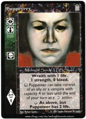 Puppeteer V:TES VTES Vampire CCG | eBay