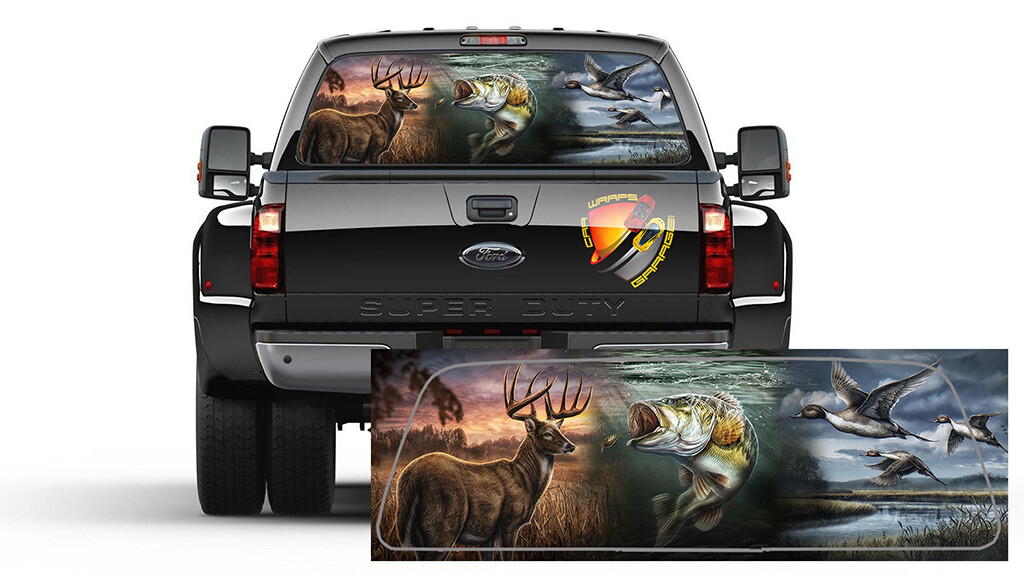 Truck Window Hunting Decals