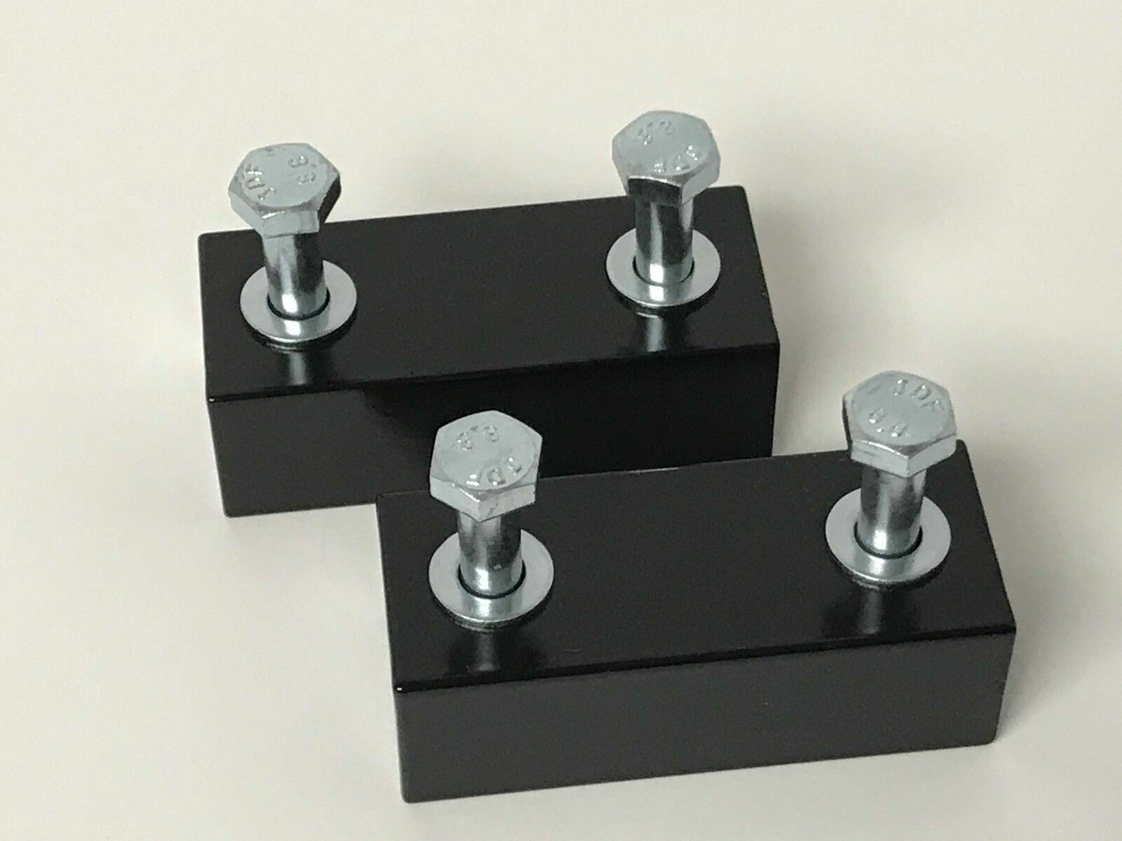 1" Original fits Jeep Cherokee hood spacer kit XJ lift louver BLACK ...