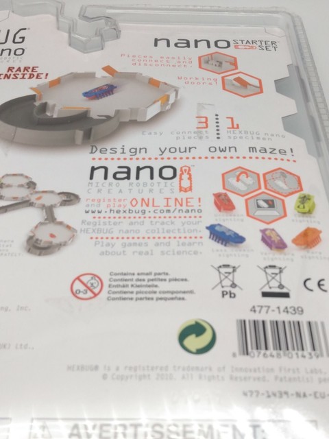 HEXBUG Nano Starter Set 1 Extremely RARE Mutation Factory for sale ...