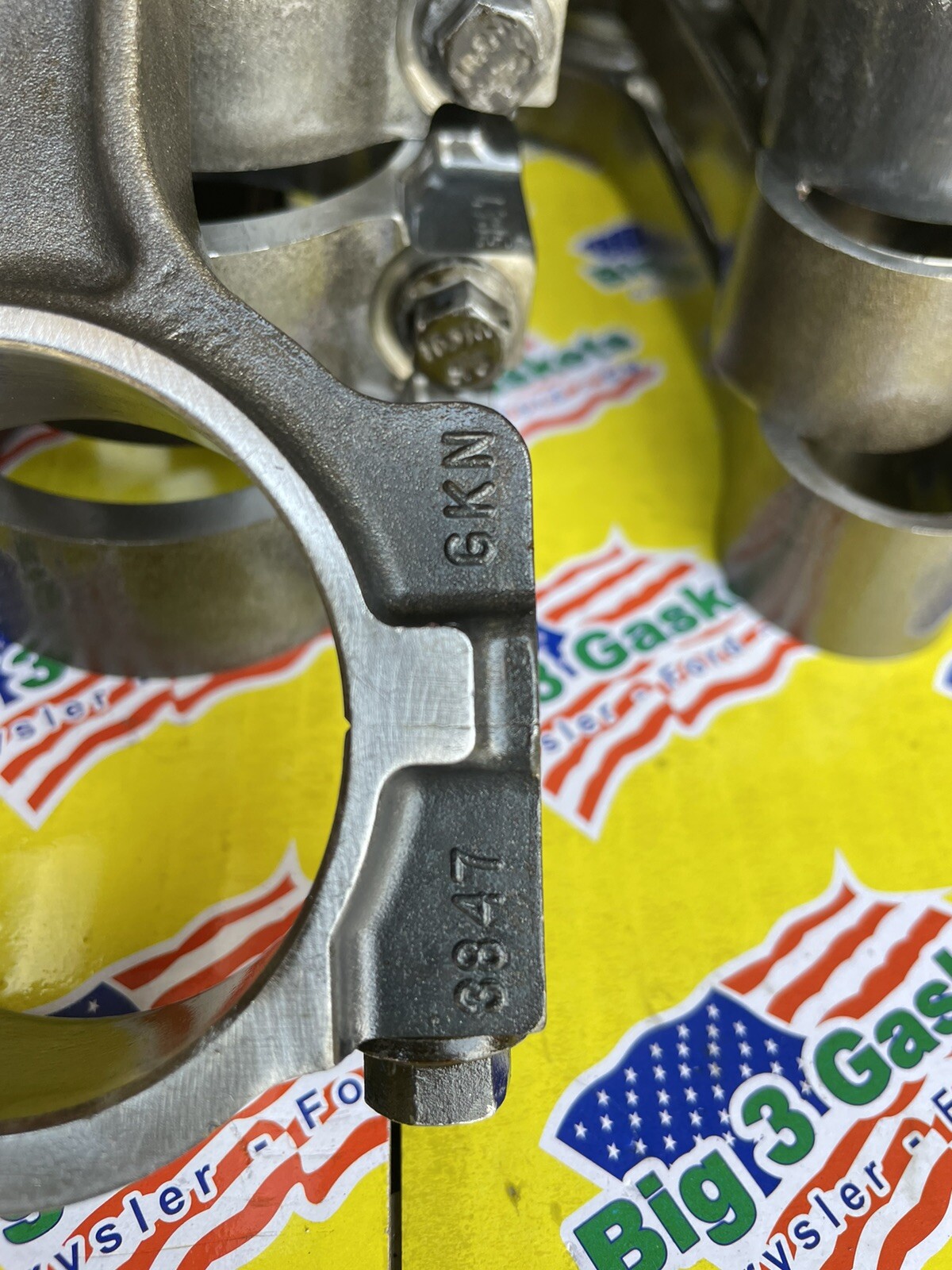 Refurbished GM 5.3L 6.0L 6.2L LS2 Gen IV Connecting Rod Set of 8 ...