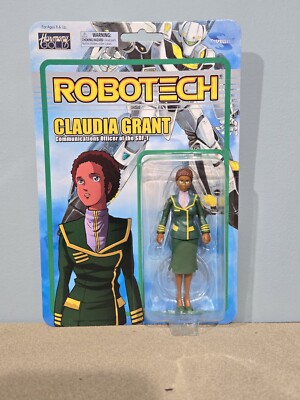 Robotech Claudia Grant Series 2 Poseable Figure by Toynami | eBay