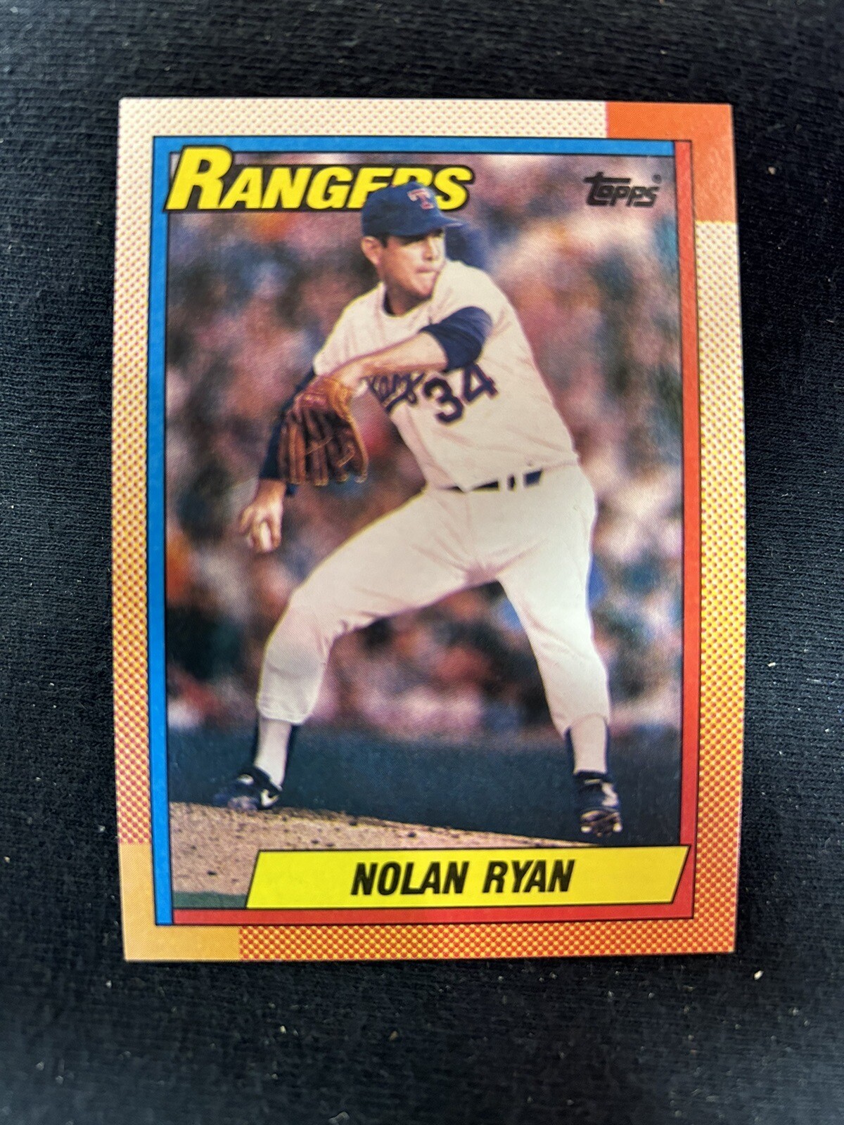 Nolan Ryan 1990 Topps #1 Texas Rangers Baseball Card | eBay