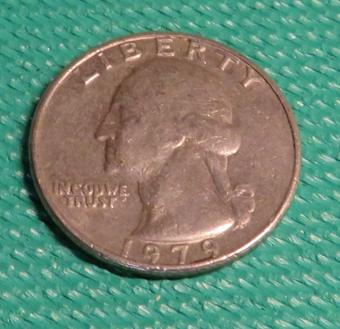 1979 Liberty Washington US Quarter Dollar Coin No Mint Mark Good ...