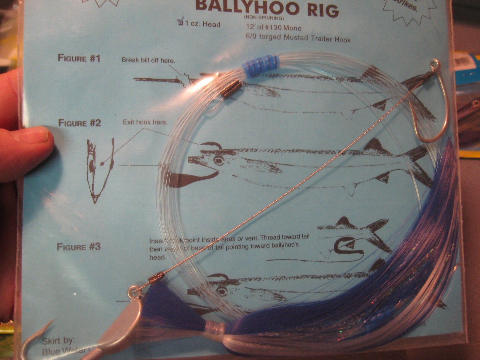Hookup 06-010 Ballyhoo Rig w/Skirt for sale online | eBay