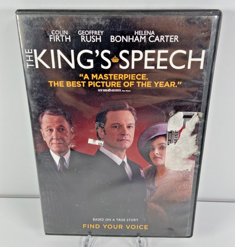 DVD The King's Speech 2010 Colin Firth 13132313092| eBay