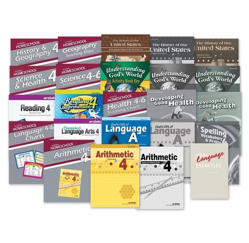 Abeka Grade 4 Essential Parent Kit History Science Language Arts ...