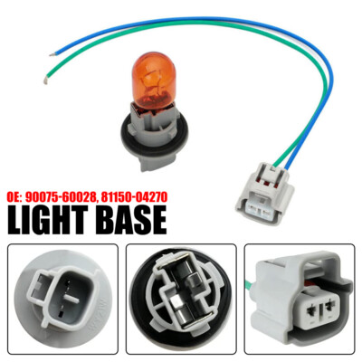 Headlight Turn Signal Corner Light Socket For Toyota Tacoma ...