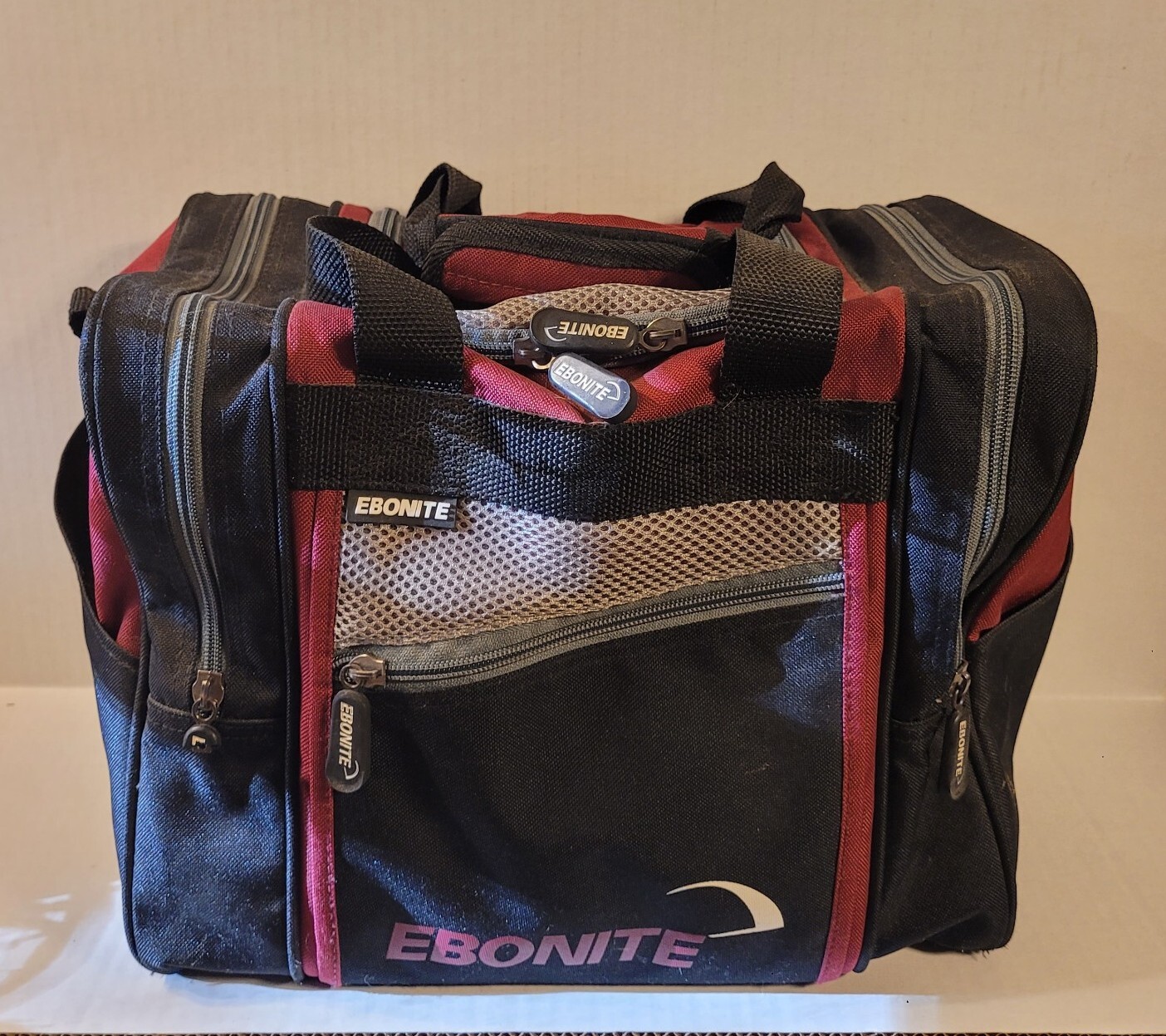 EBONITE MATRIX TPS II BURGUNDY RED SWIRL 15 1b 14.15 Lb Bowling Ball ...