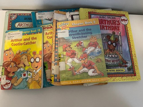 Lot of 7 DW and Arthur Books by Marc Brown PB HC Nose, Birthday ...
